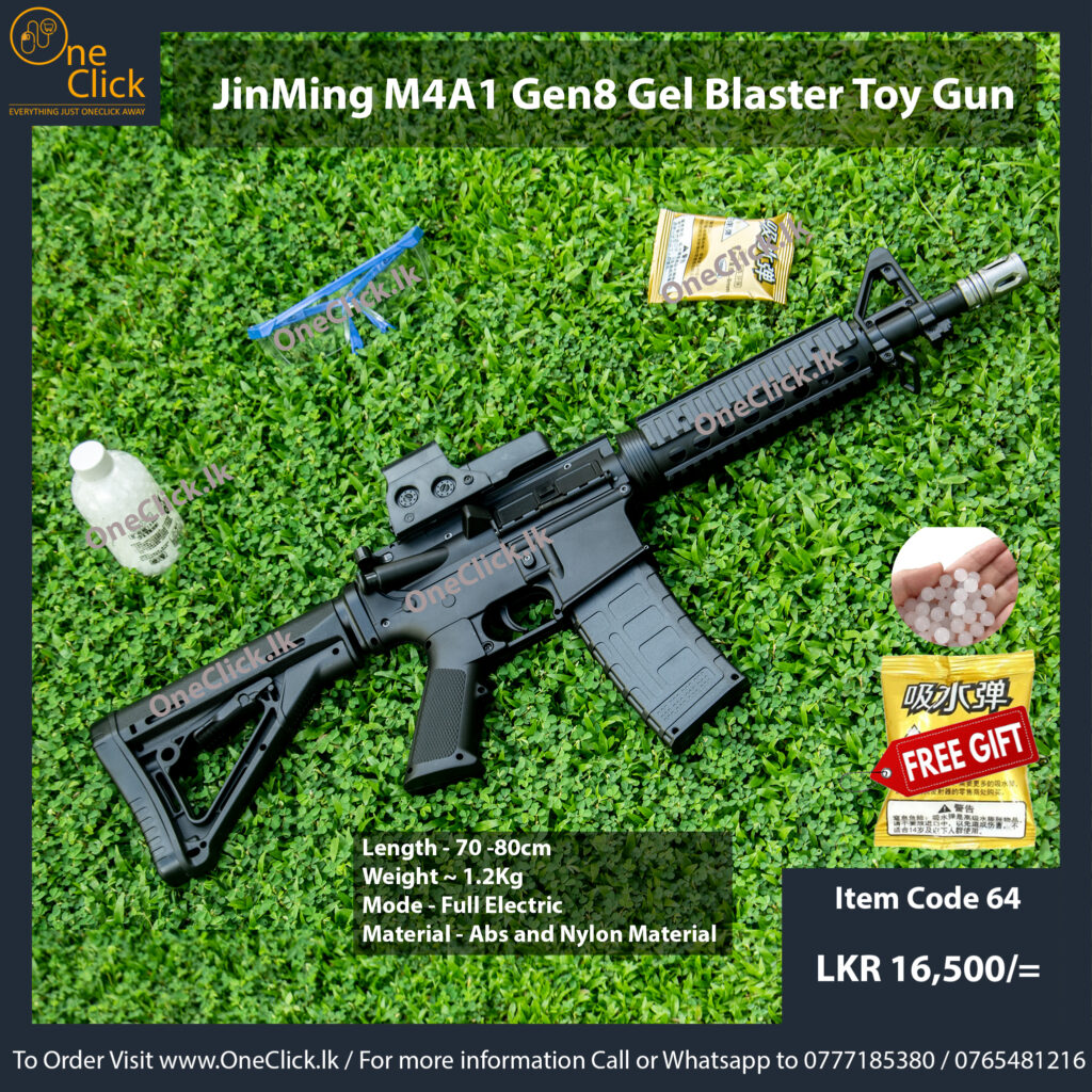 1*JingMing M4A1 Gen 8 Gel Blaster Toy Gun
