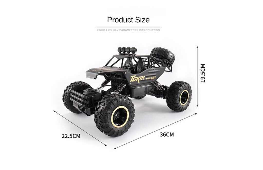 4WD Rock Crawler Metal
