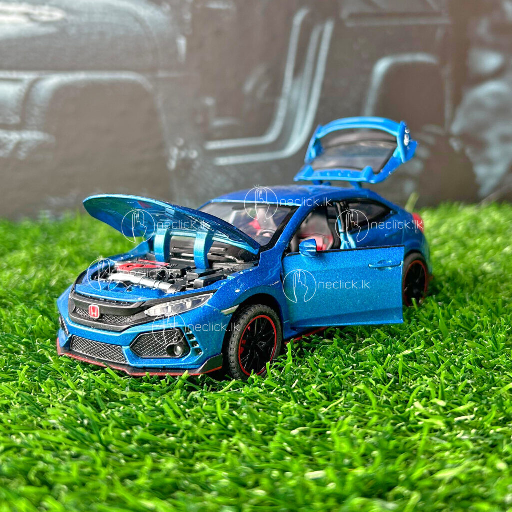Honda Civic Model Car (Blue)