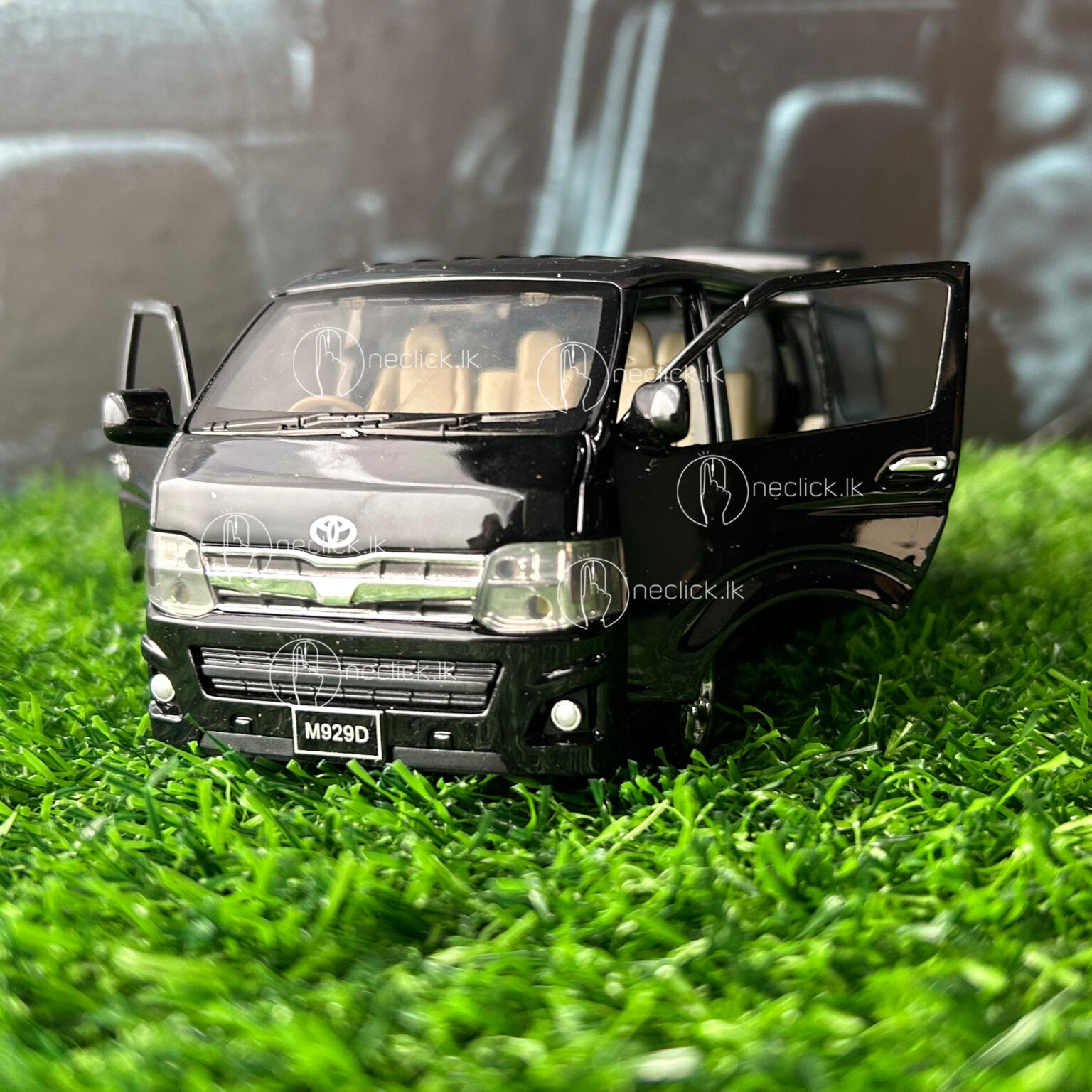 Toyota KDH Van Model (Black)
