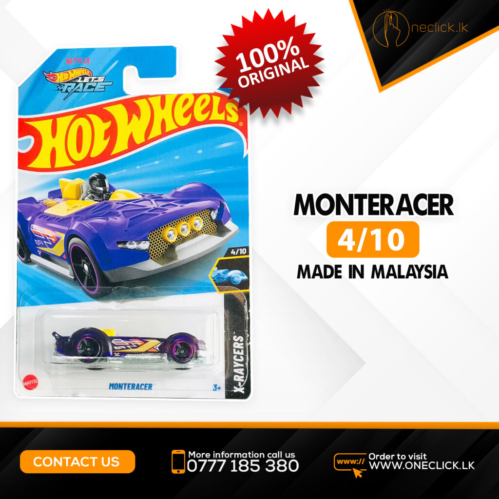 Hot Wheels 1.64 – Car – X-Raycers – Monteracer OneClick