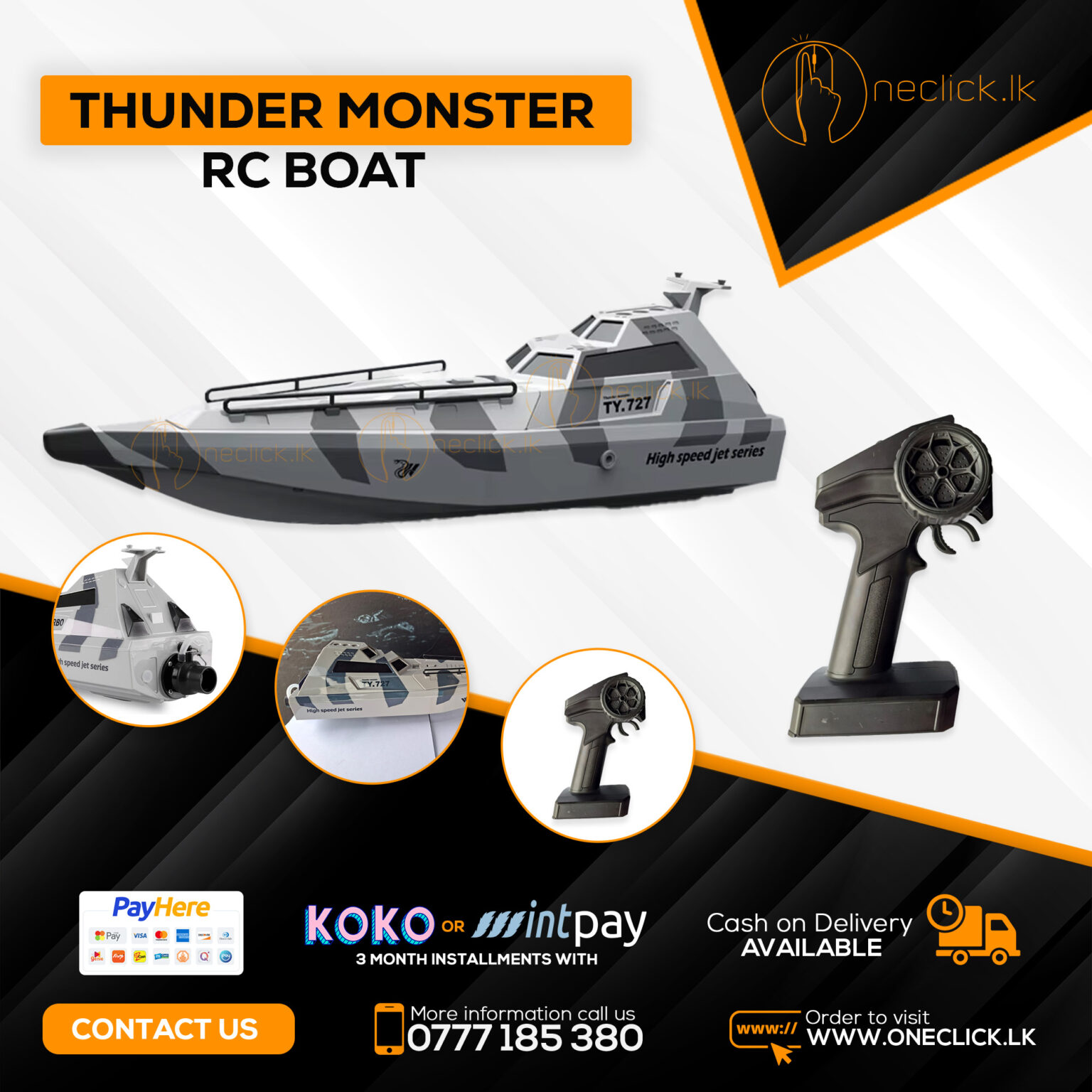 Thunder Monster Rc Boat