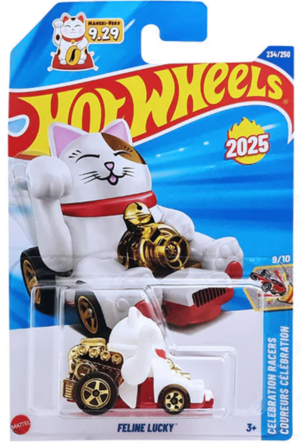 Hot Wheels 1.64 - Celebration Racers - Feline Lucky