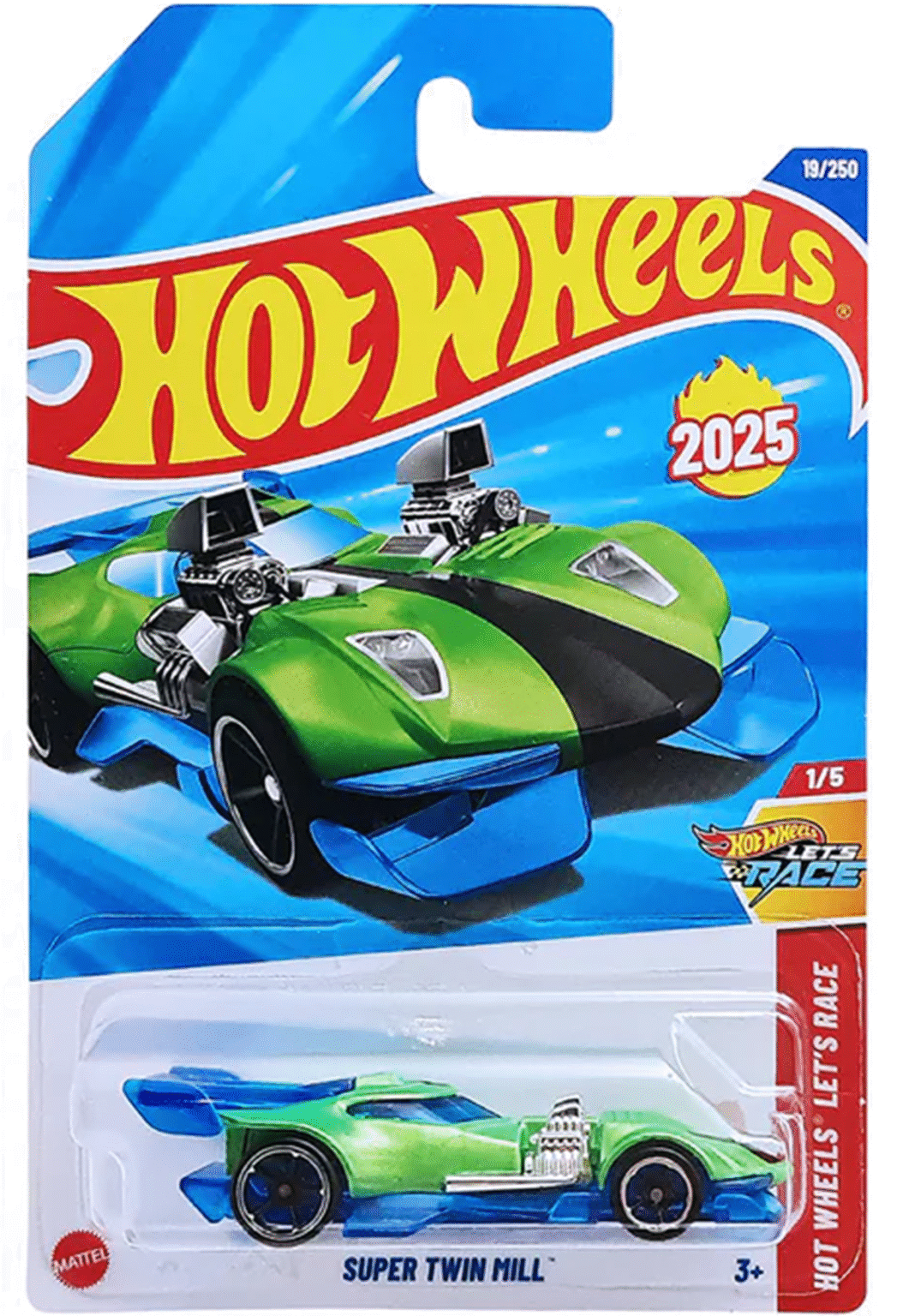 Hot Wheels 1.64 – Car – Hot Wheels Let's Race – Super Twin Mill OneClick
